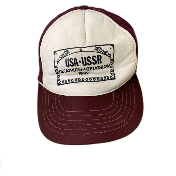 Unknown | Accessories | Vintage Usa Ussr Decathlonhepathlon 982 Mesh ...